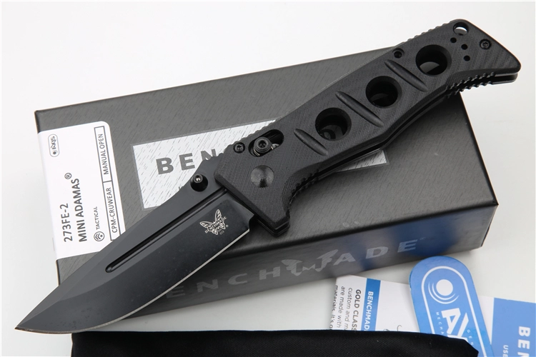 BM 273FE-2 MINI ADAMAS Folding Knife 3.26" CPM-MagnaCut Satin Plain ...