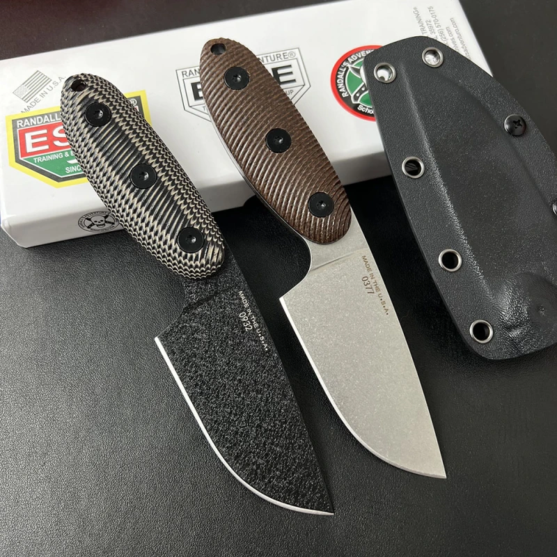 ESEE Knives Sencillo Fixed Blade Knife 3.54" 1095 Steel Drop Point ...