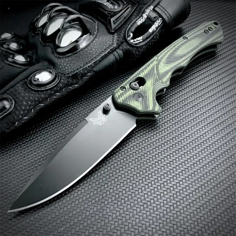 BM 615 RUKUS Folding Blade Knife 3.54" S30V Drop Point, G10 Handles ...