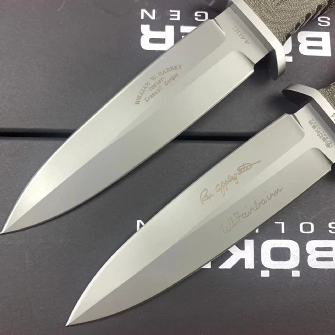 Boker Applegate-Fairbairn 5.5 Premium Dagger 5-1/2" Blade with Micarta Handles