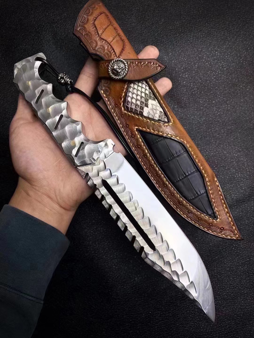 Ice Soul Tank Fixed Blade Knife