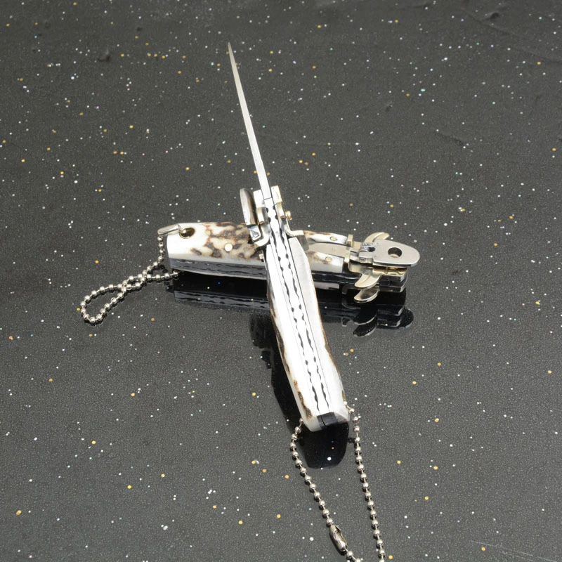 Italy AKC Leverletto By Bill DeShivs OTF AUTO Knife 2.44'' D2 Steel ...