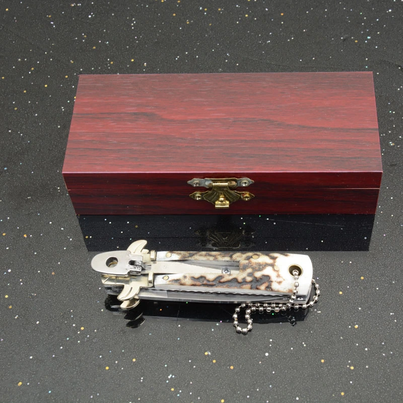 Italy AKC Leverletto By Bill DeShivs OTF AUTO Knife 2.44'' D2 Steel ...