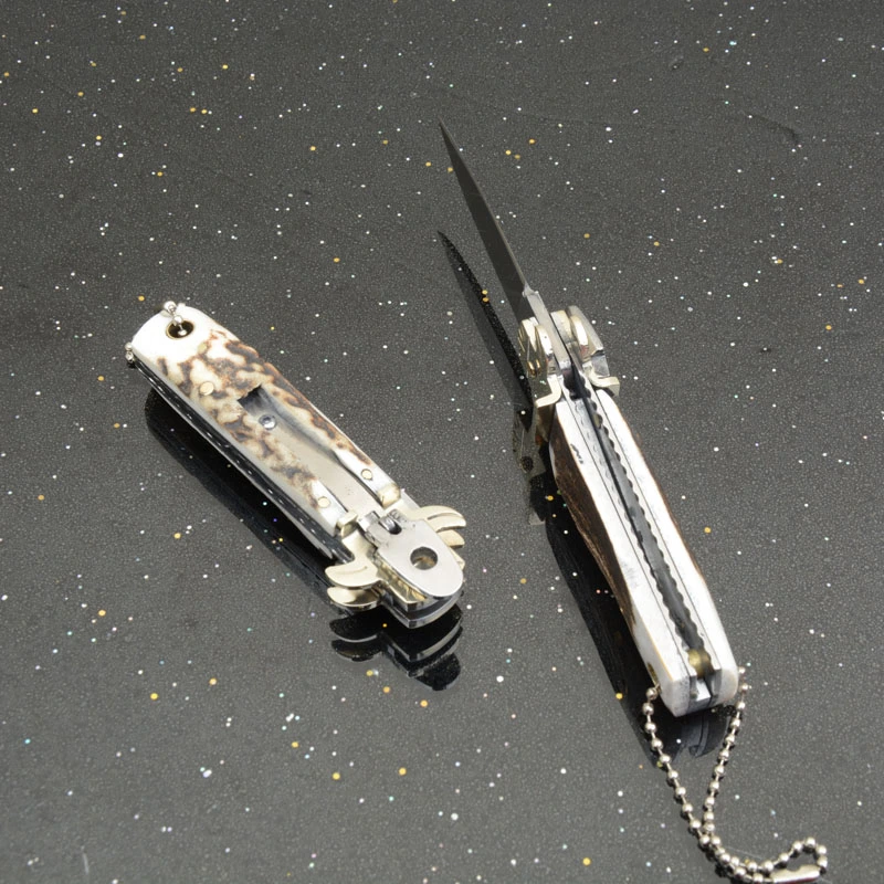 Italy AKC Leverletto By Bill DeShivs OTF AUTO Knife 2.44'' D2 Steel ...