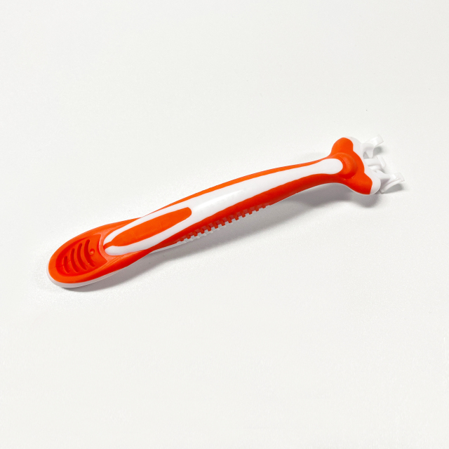 Razor handle custom plastic parts