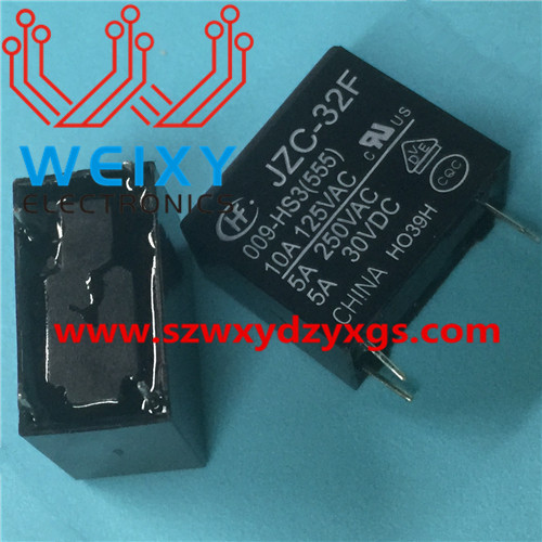 JZC-32F 009-HS3(555) commonly used vulnerable relay for automotive BCM