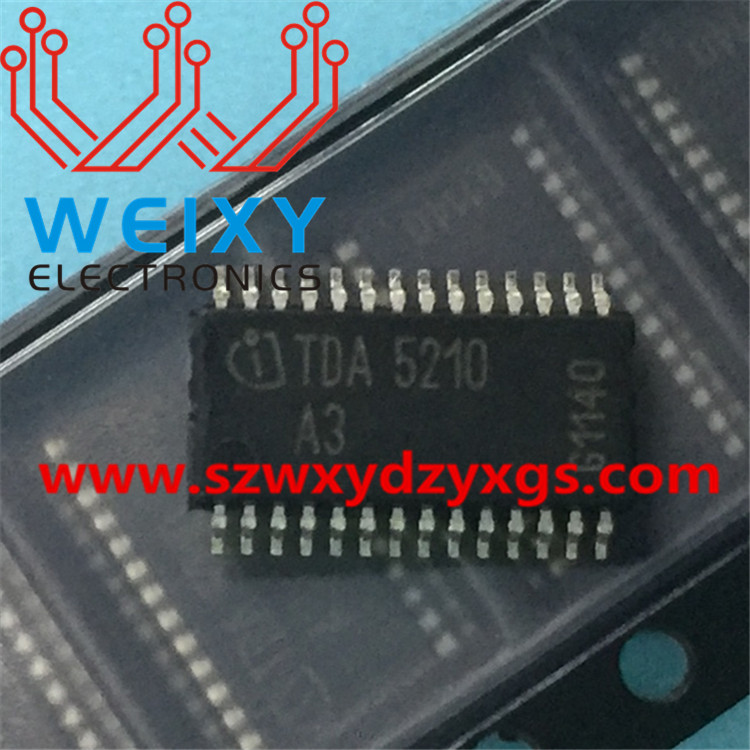 Home > Truck Parts > TDA5210 A3 Radio Frequency Receiver chip for truck ECM