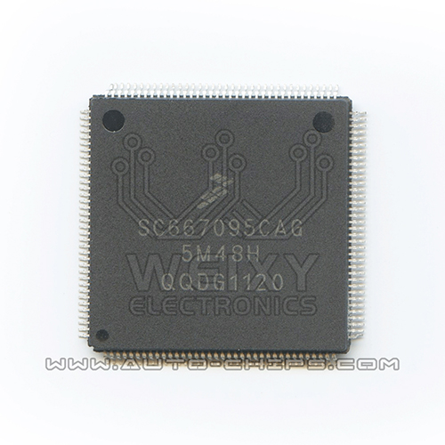 SC667095CAG 5M48H commonly used MCU chip for BMW CAS4 plus and Porsche BCM