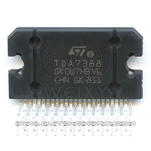 TDA7388 commonly used vulnerable chip for automotive audio and ...