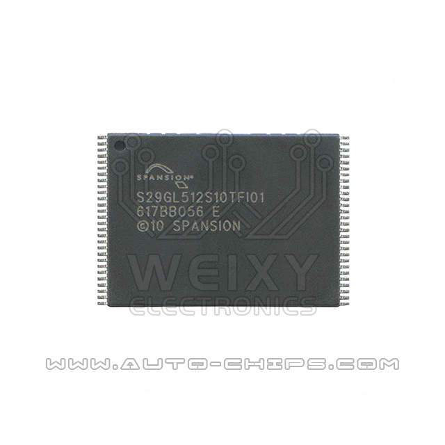 S29GL512S10TF101 commonly used vulnerable chip for automotive audio and ...