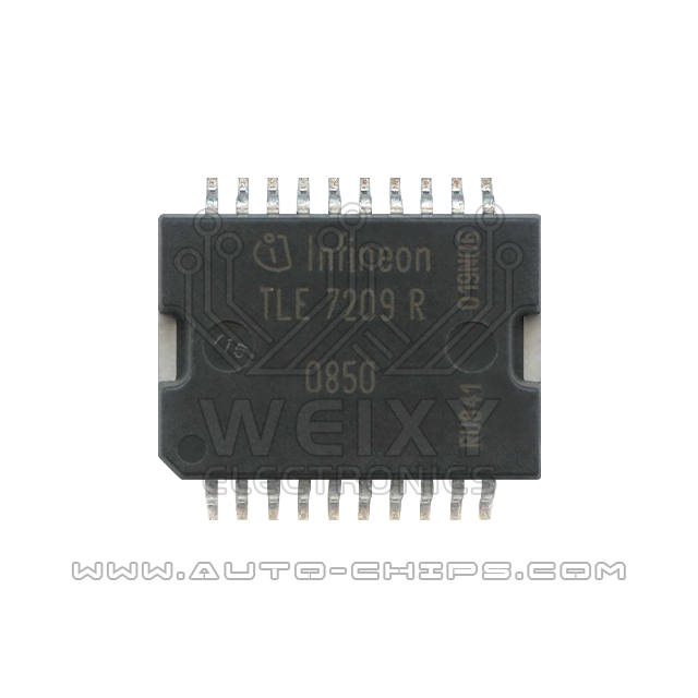 TLE7209R commonly used vulnerable idle throttle driver chip Automotive ECU
