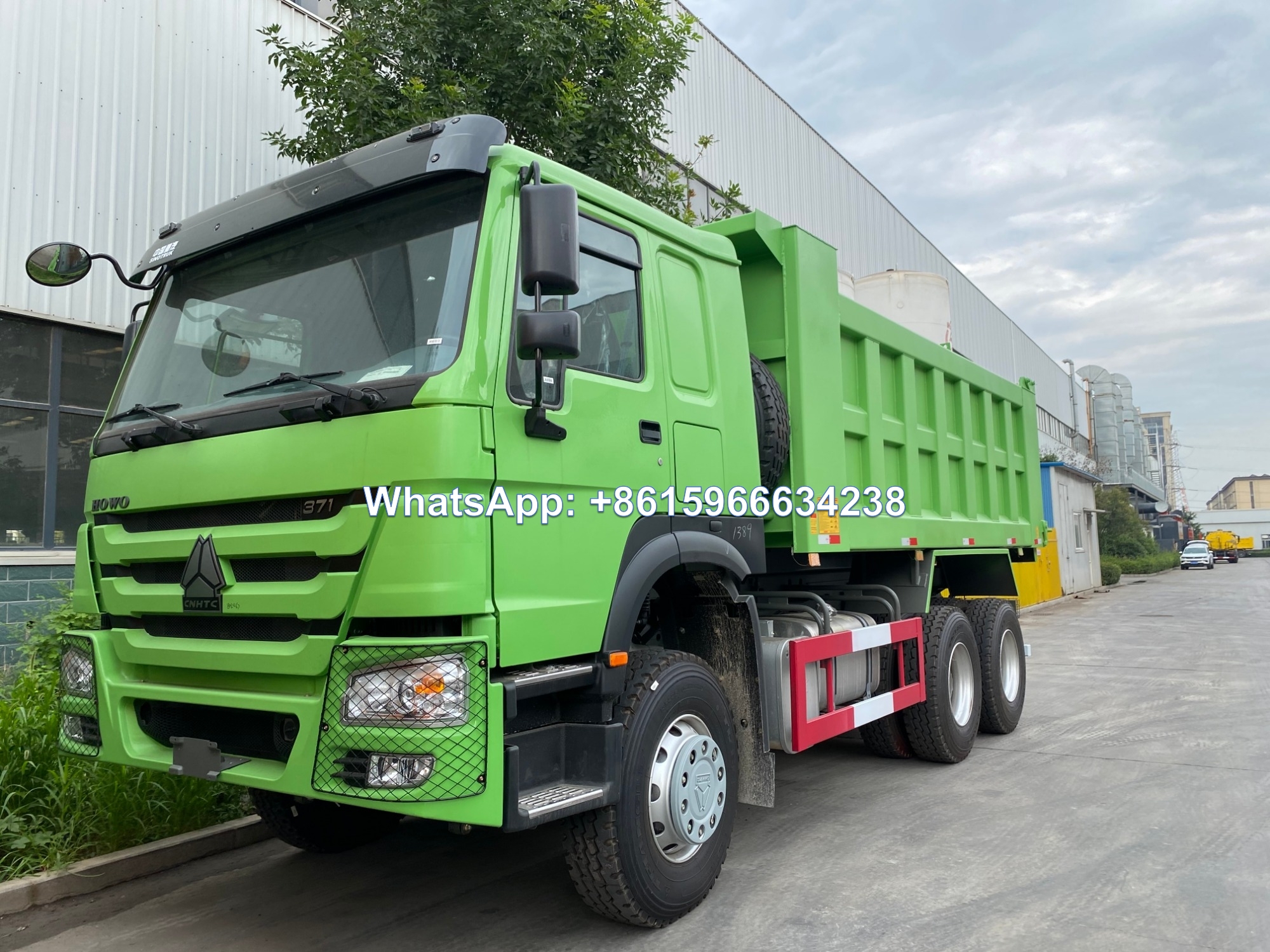 HOWO 336HP 6X4 25 Ton 16 Cubic Meter 10 Wheel Dump Truck