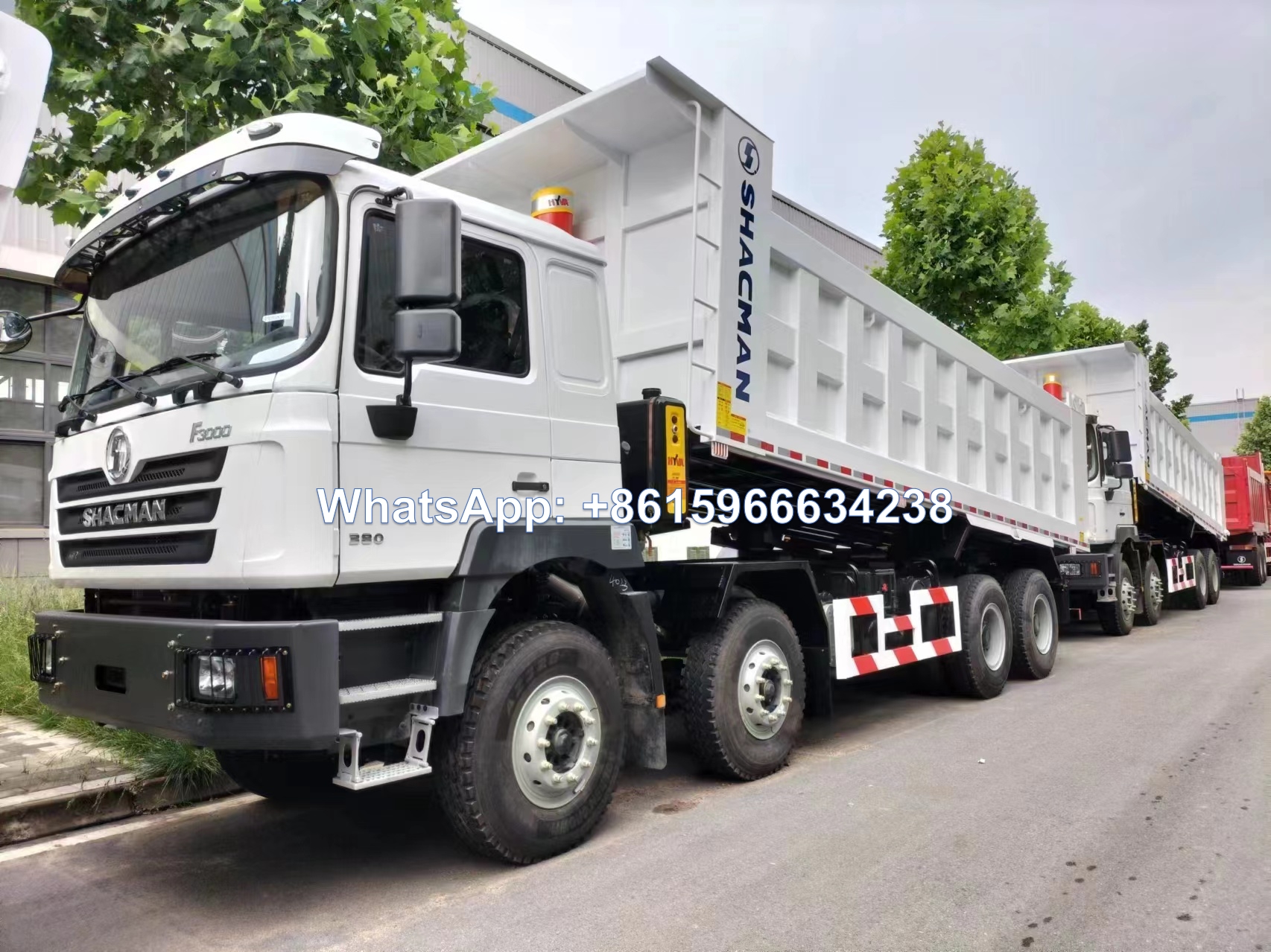 SHACMAN F3000 8x4 dump trucks 12 wheel TRUCK sale
