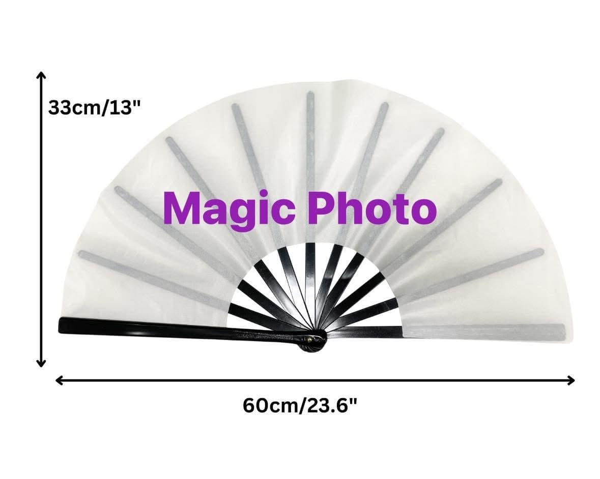 Sublimation clacking fans 13inch Air shipping,China Warehouse Inventory