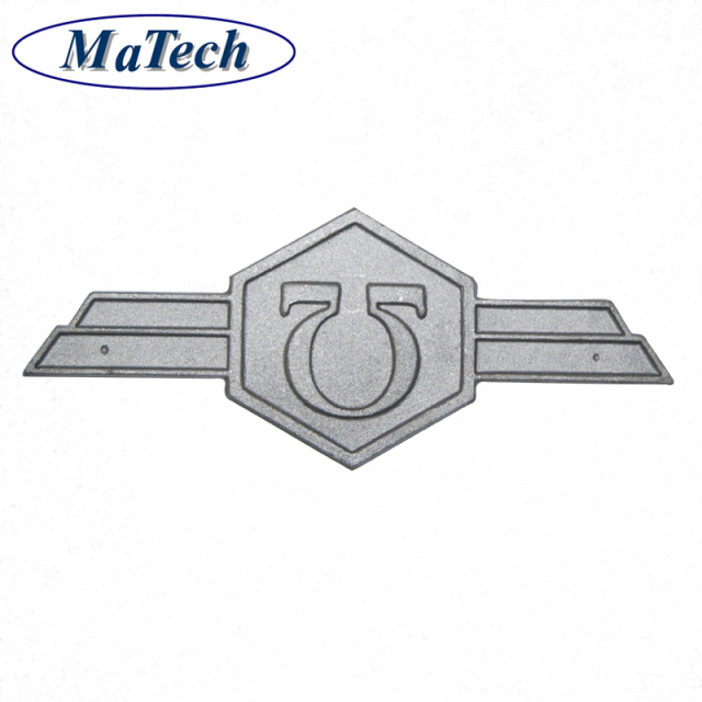 Custom Sand Core Casting A356 T6 Aluminum Permanent Mold Cast nameplate ...