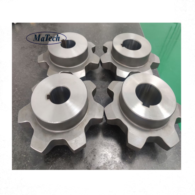Matech Factory Roller Conveyor Chain Forged Steel Sprocket Wheel With ...