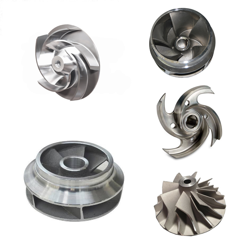 Custom 304 316 CF8 Stainless Steel Pump Impeller/Open Impeller/Turbine ...