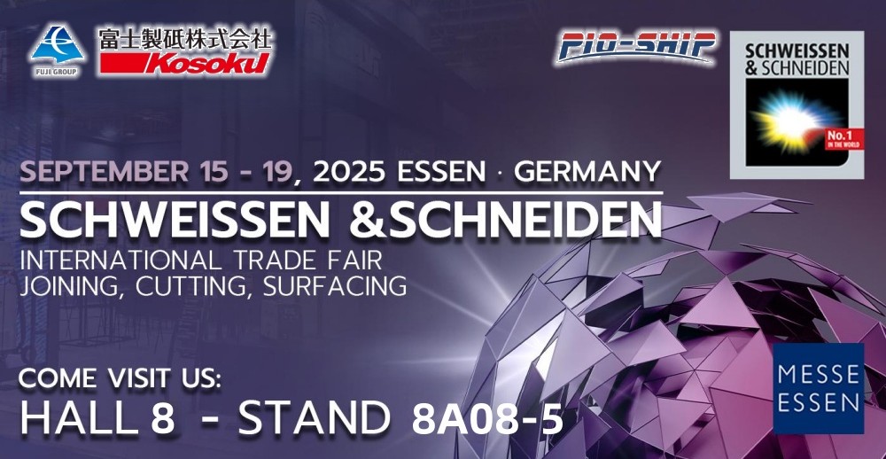 La meule FUJI fait ses débuts à l'Euro au salon SCHWEISSEN & SCHNEIDEN 2025
