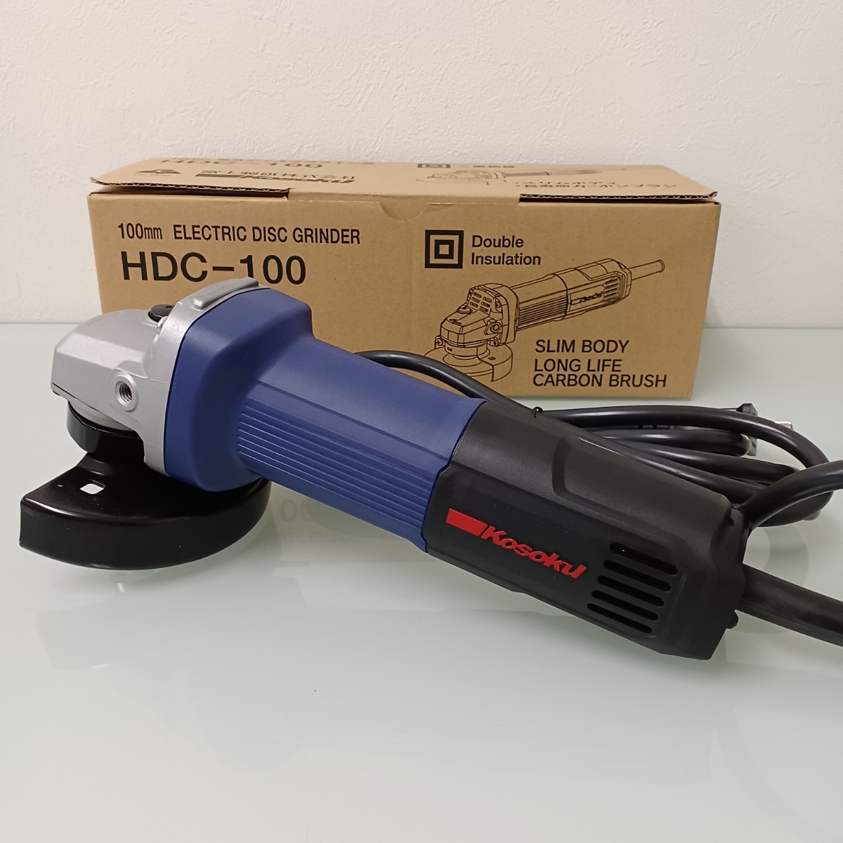FUJI 4" HDC-100 Electric Angle Grinder | Made in Japan