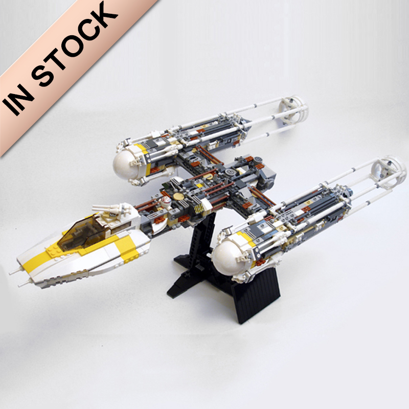 Star Wars Series Y-wing Attack Starfighter 1550pcs Moc Model Modular ...
