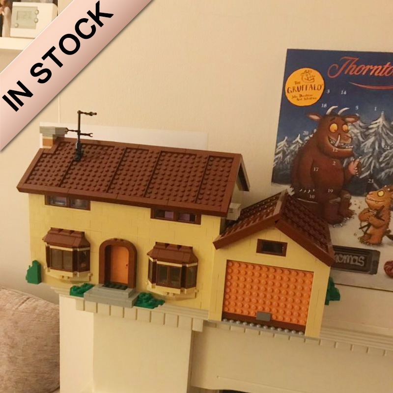 Creator Expert The Simpsons House 2523Pcs Moc Model Modular Building ...