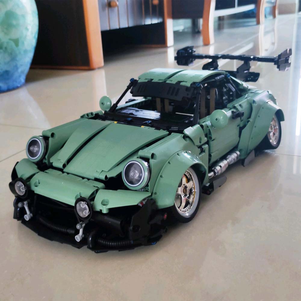 Kbox Technic Super Racing Car Por-sche 964 2435Pcs Moc Model Modular ...