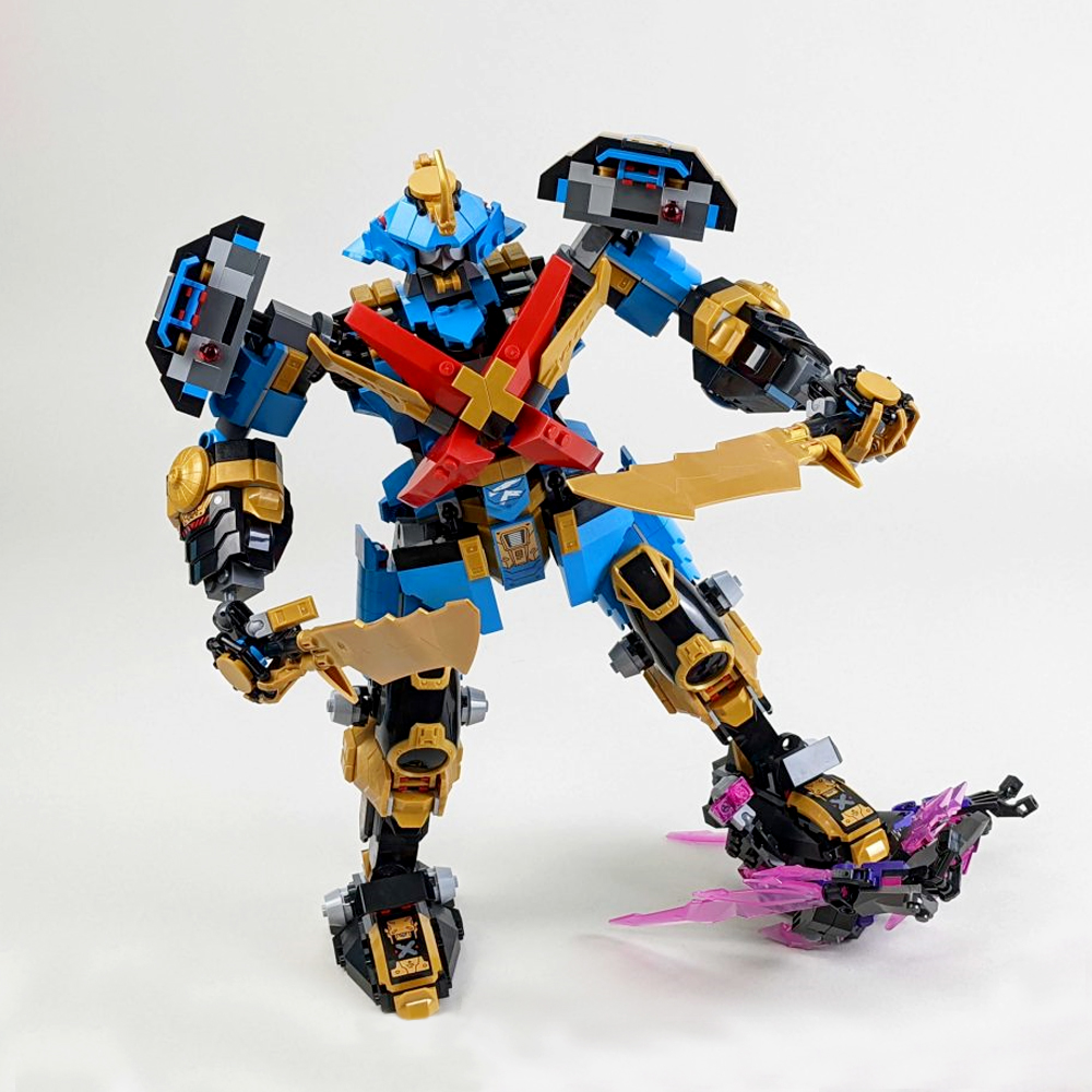 ZM Ninjago Nya's Samurai X MECH 1060Pcs With 8 Figures Moc Model ...