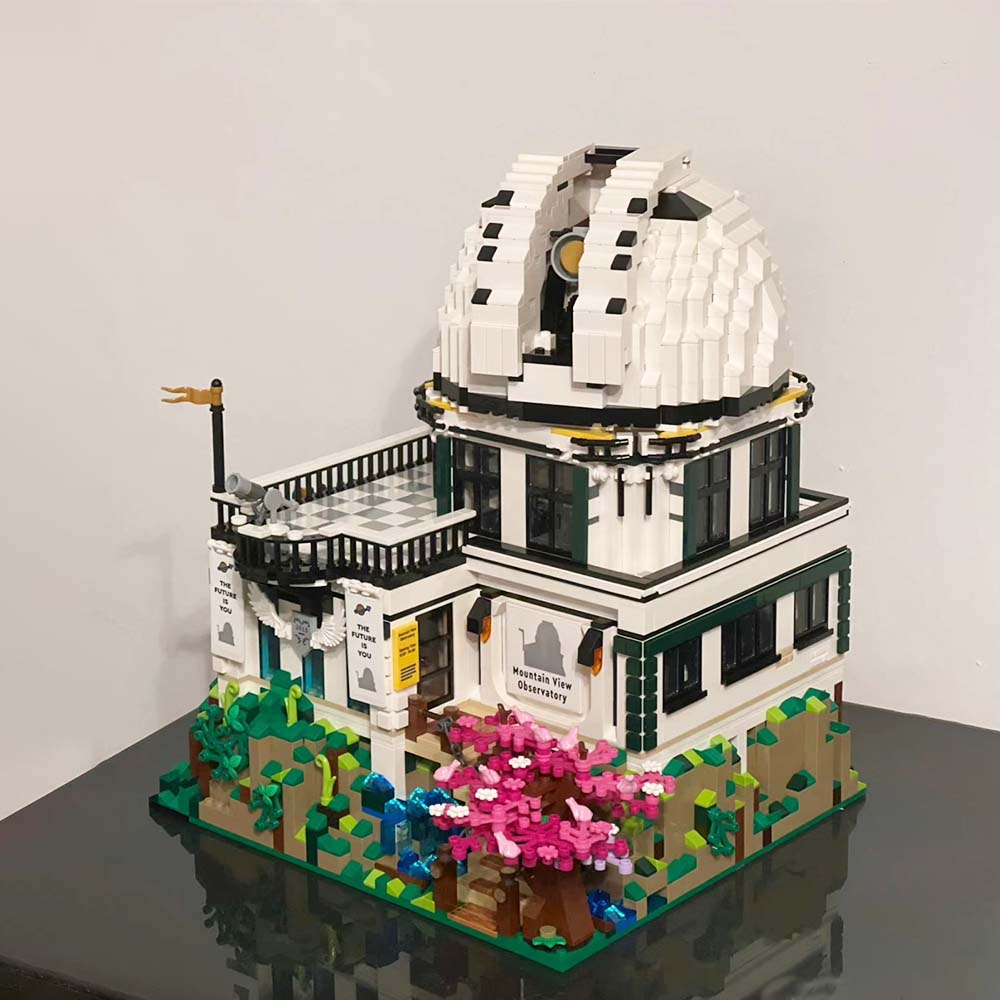 Panbo Creator Expert Street View Mountain View Observatory 3961Pcs 7703 ...