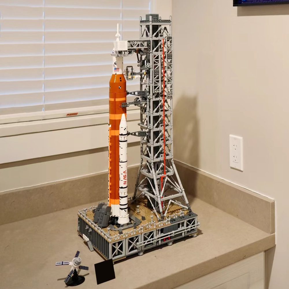 Creator Expert NASA Artemis Space Launch System 3601Pcs Moc Model ...