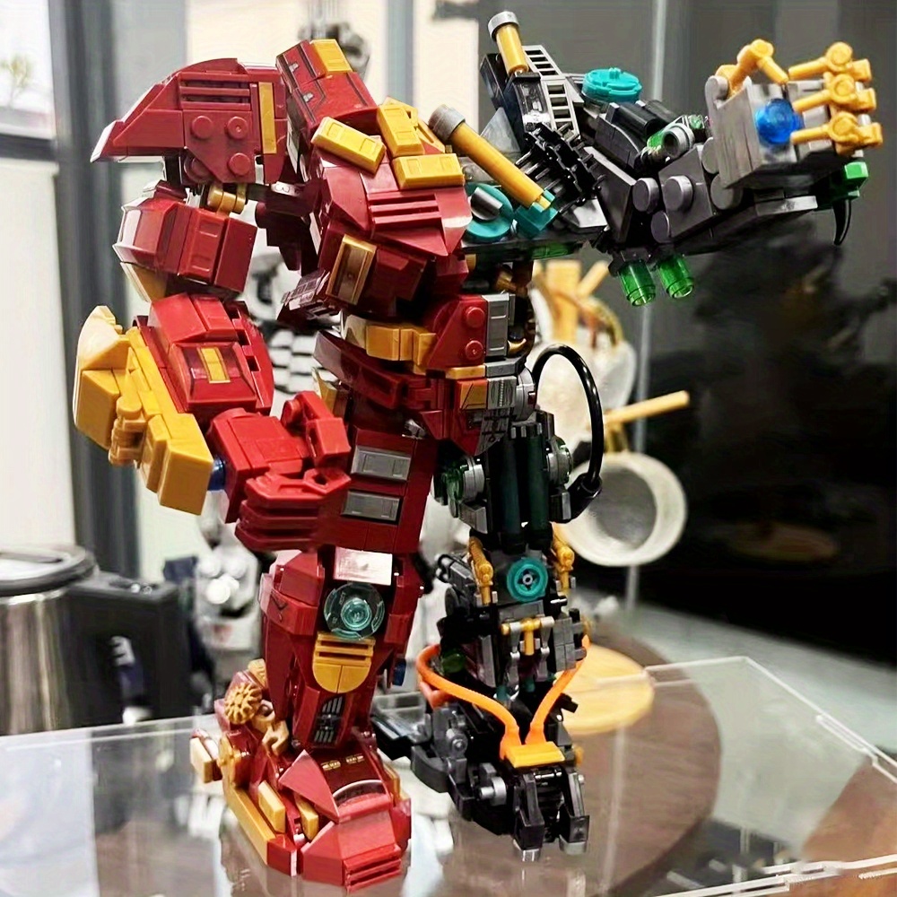 Le Wan Movie Series Technic Robot Iron Hero Model 1203pcs Moc Model ...