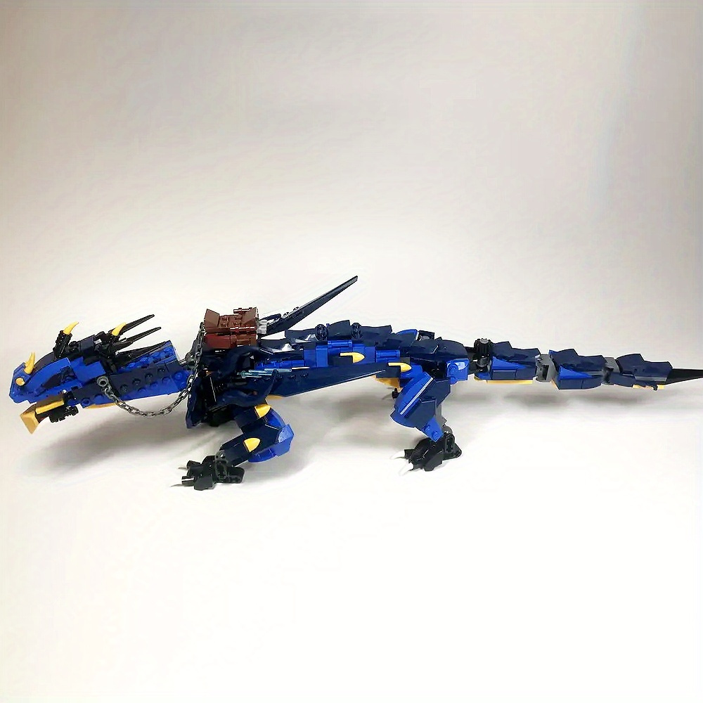 Ninjago Stormbringer Dragon 493pcs Moc Model Modular Building Blocks ...