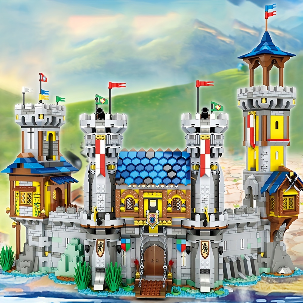 Reobrix Ideas Medieval Series Golden Lion Castle 2722pcs Moc Model ...
