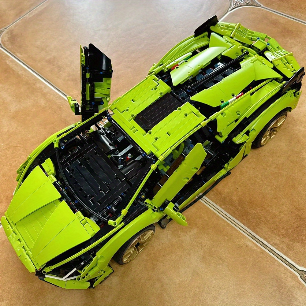 Super Racing Car 3696pcs Moc Model Modular Building Blocks Bricks Toys ...
