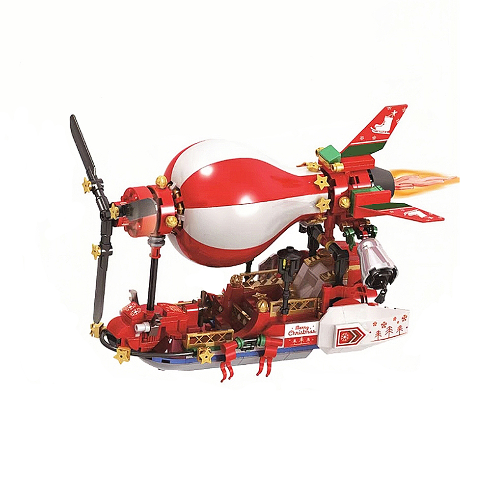 LARI BELA Ideas Creator Expert Christmas Airship 327pcs Moc Model ...