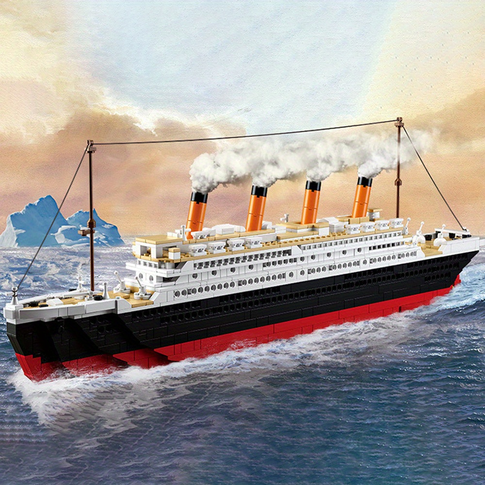 Sluban Ideas Creator Expert Technic Ship Titanic 1021pcs Moc Model ...