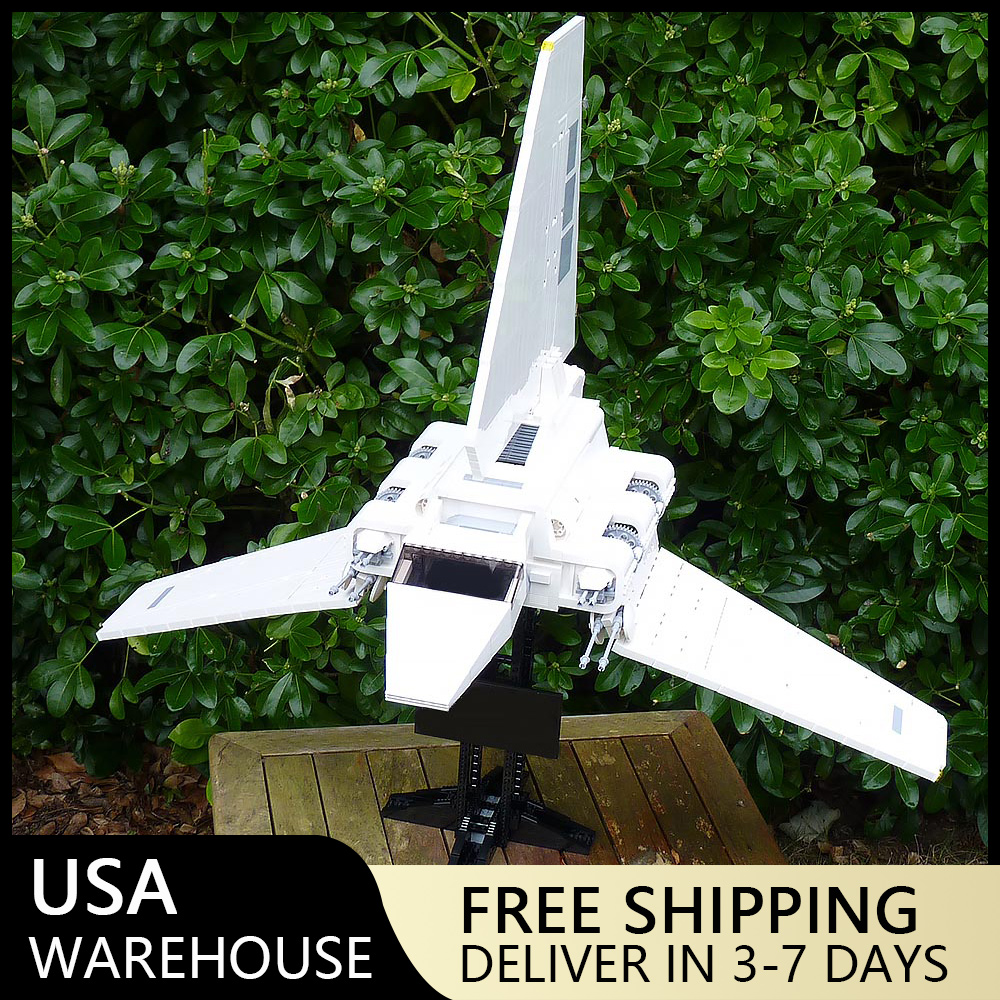 (Ship from USA) Star Wars Serial 10212 05034 Imperial Shuttle 2503Pcs ...