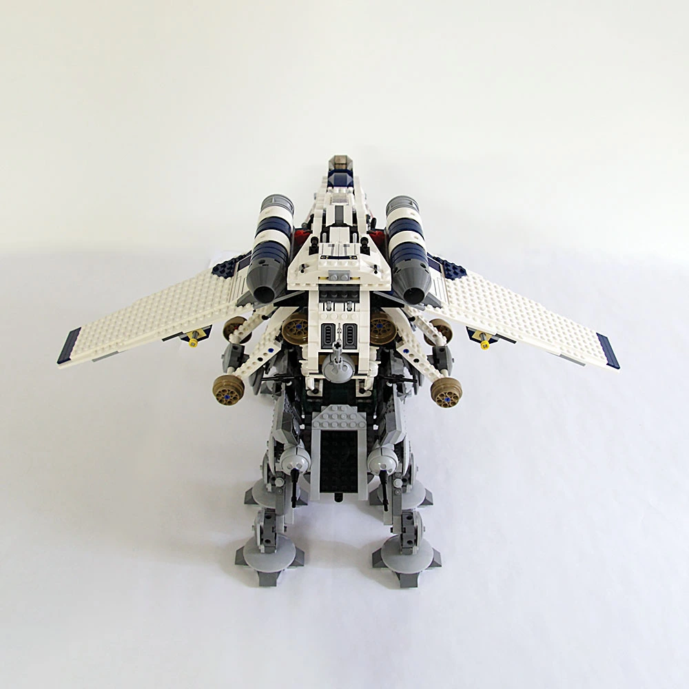 (Ship from USA) Star Wars Serial Republic Dropship with AT-OT Walker ...