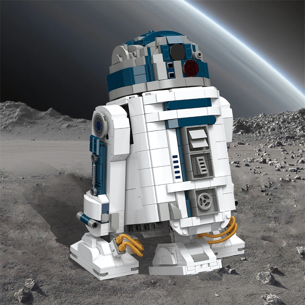 (Ship from USA) Star Wars Serial R2-D2 MOC 21801 1190Pcs Building ...