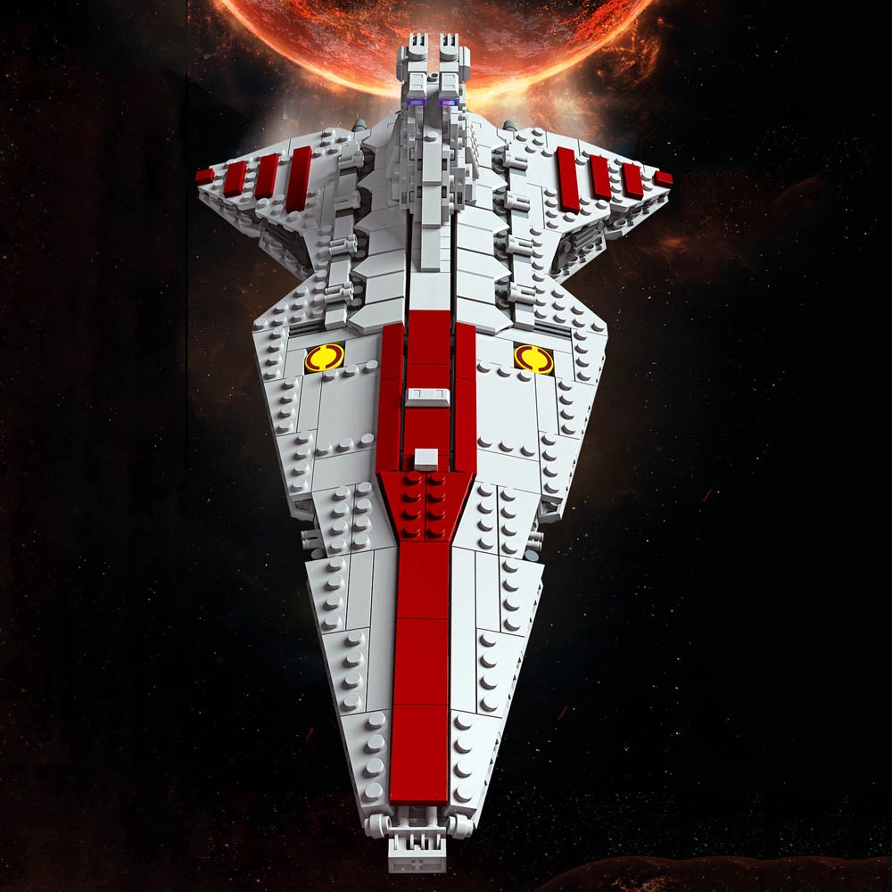 (Ship from USA) Star Wars Serial Venator-class Republic Attack Cruiser ...