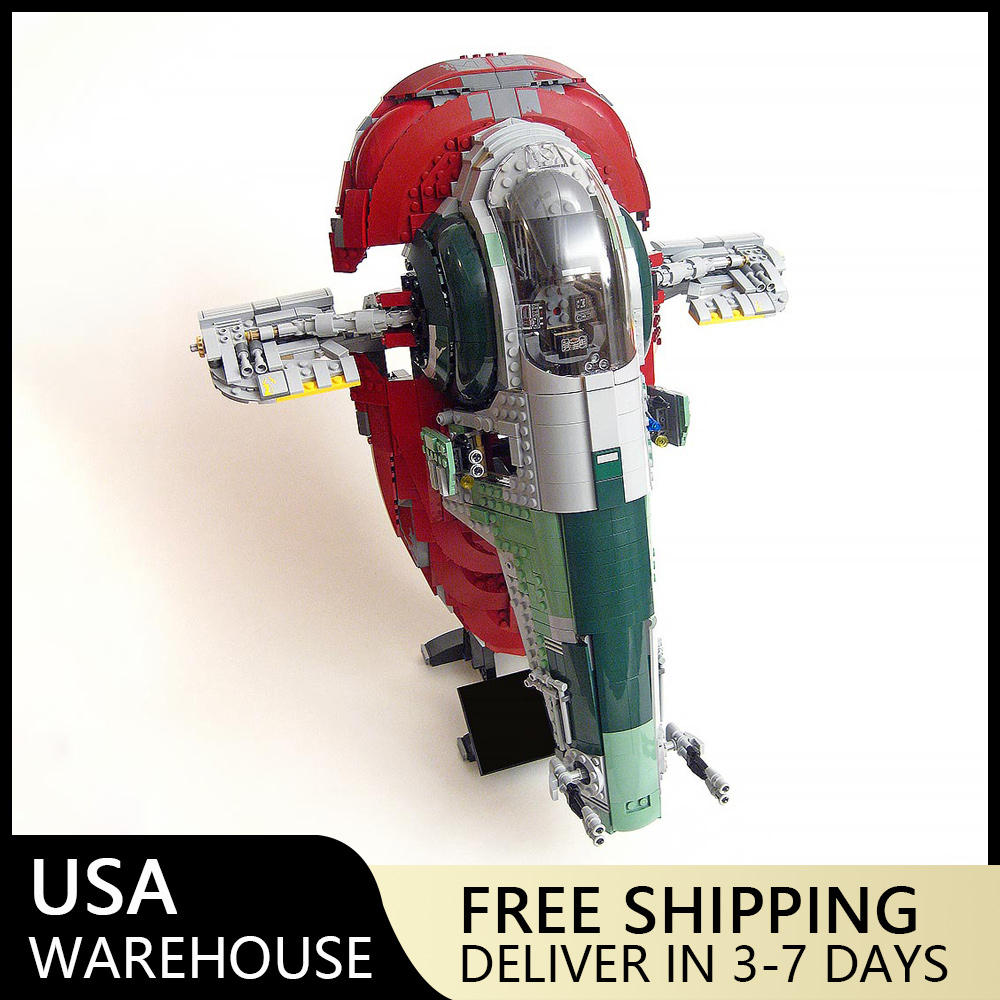 (Ship from USA) Star Wars Serial Slave I 75060 05037 2058Pcs Building ...