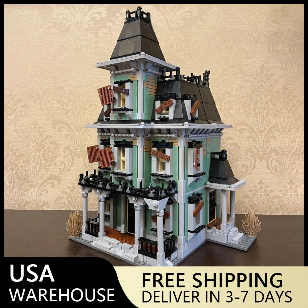 (Ship From USA) Creator Exper Movie Street View Haunted House 10228 ...