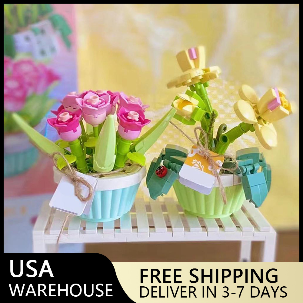 (Ship from USA) Botanical Collection And Creator Expert Serial Microscopic Flowers: Spring Day ...