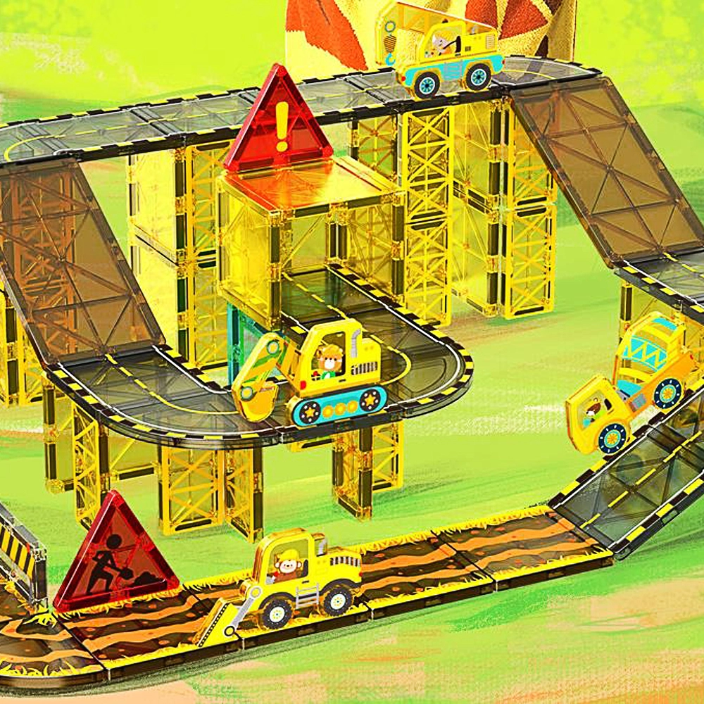 (Ship from USA) Children's Toy Serial Construction Vehicles CLP-026 ...