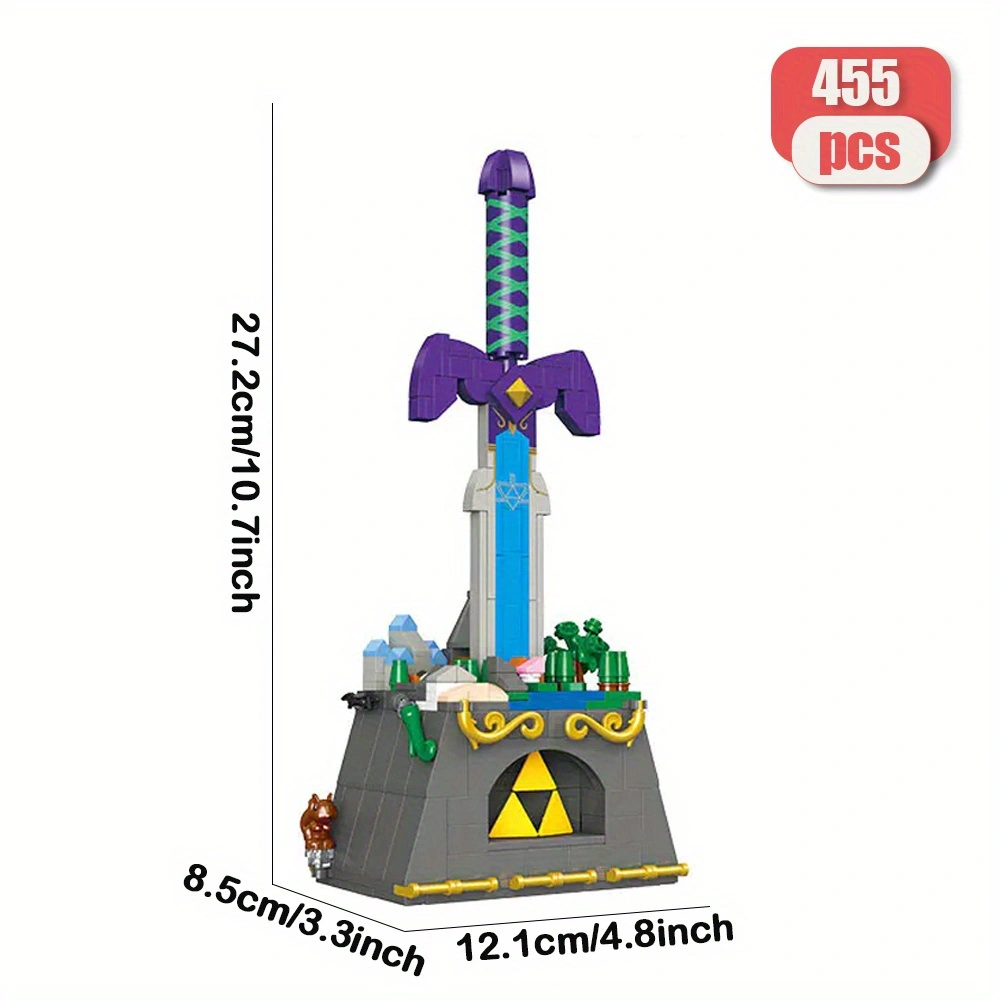 (Ship from USA) Movie & Game Serial Zelda: The Master Sword JJ9061 ...