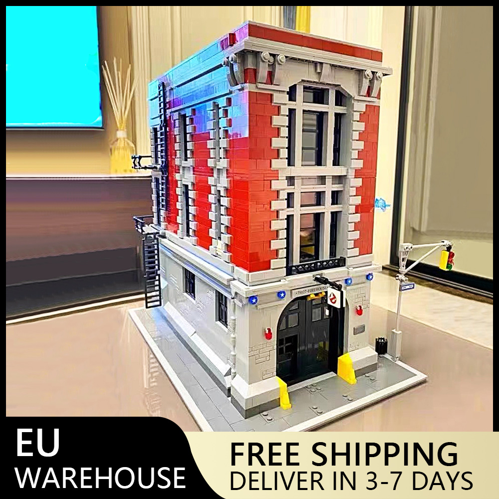 (Ship from EU) Ghostbusters Street View Firehouse Headquarters 75827 ...