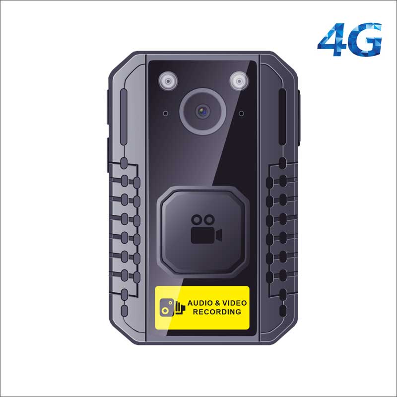 NOVESTOM™ NVS4-Q 4G LTE Live Streaming Body-Worn Camera