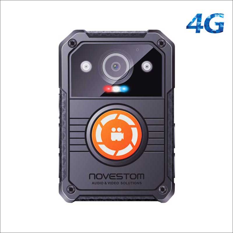 NOVESTOM™ NVS4-T Pro 4G LTE Live Streaming Body-Worn Camera
