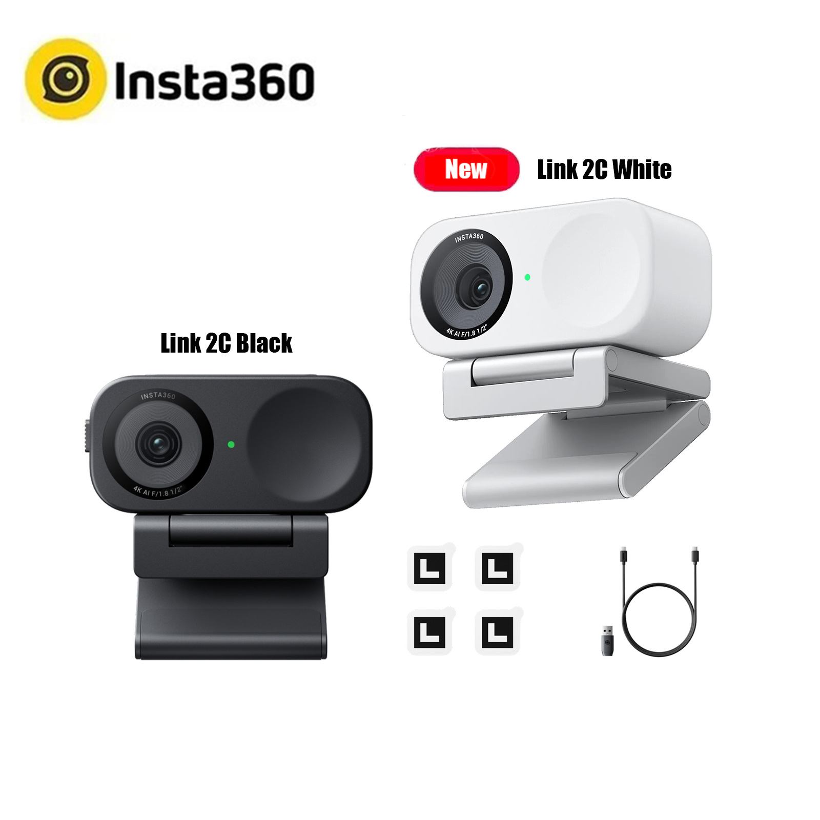 Insta360 Link 2 & Insta360 Link 2C