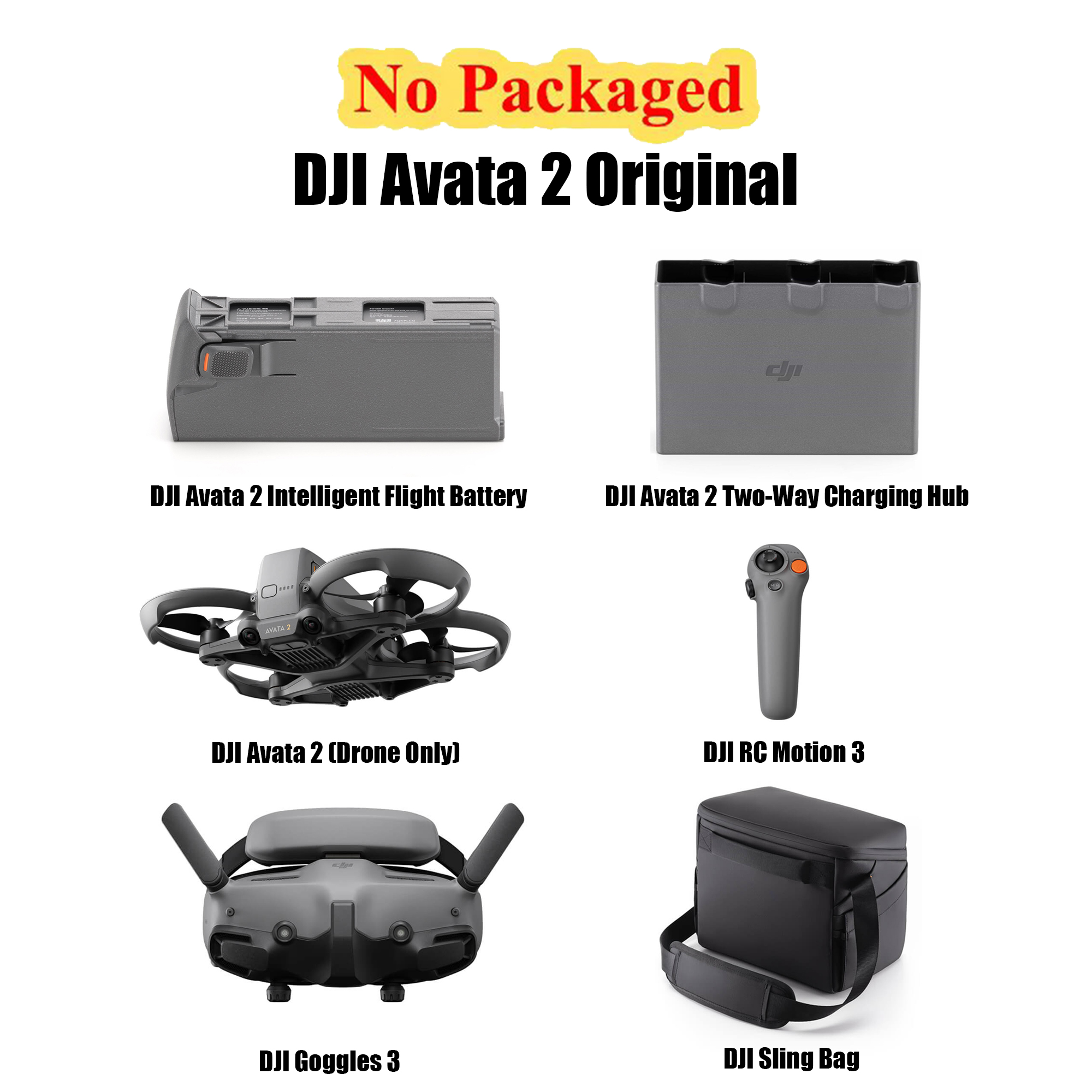 DJI Avata 2 Original new unactivated unpackaged version