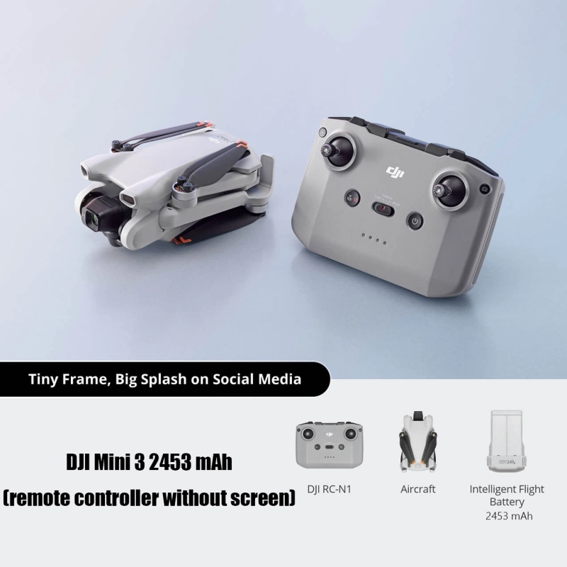DJI Mini 3 - Drone 38-min Max Flight Time , 4K HDR Video